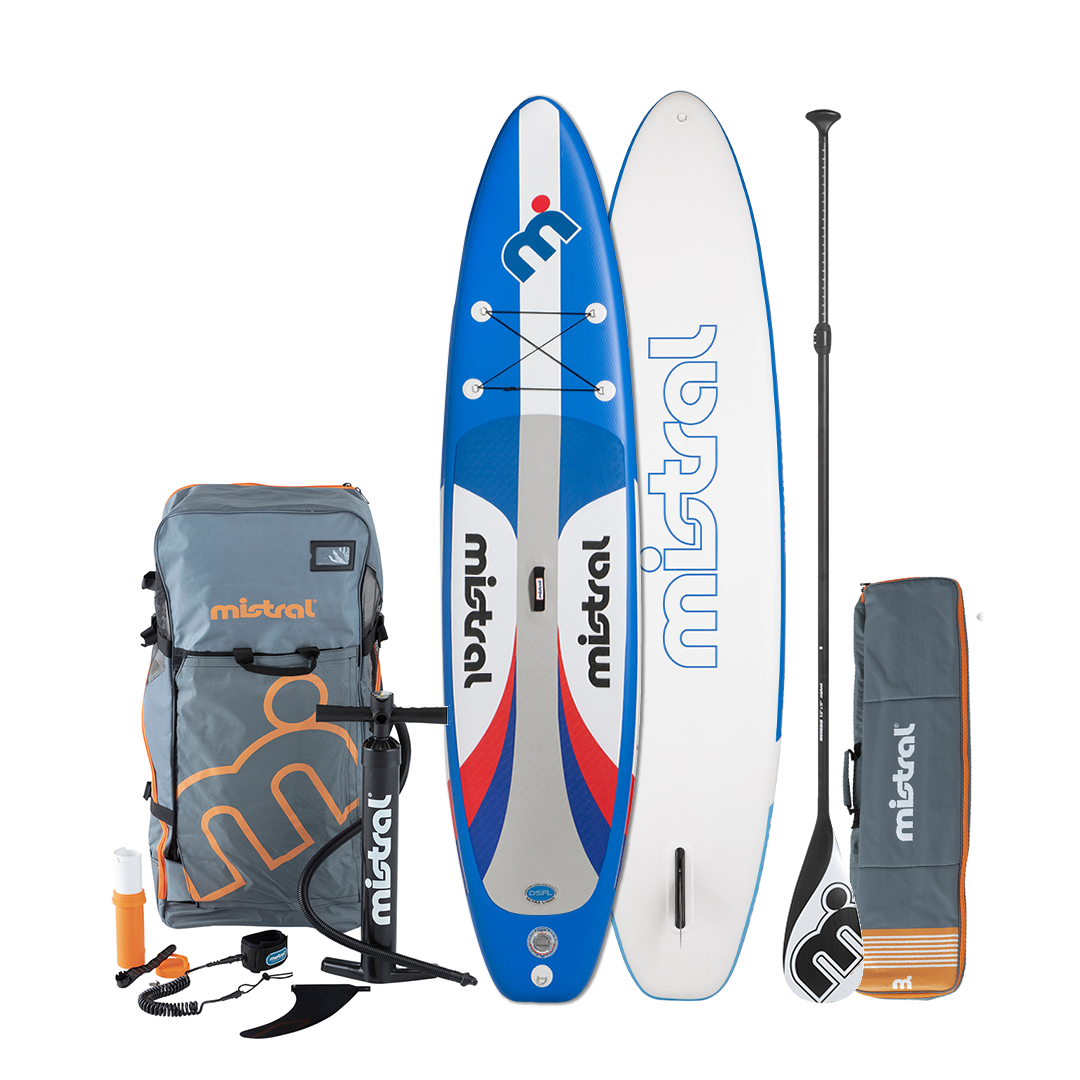 MISTRAL ADVENTURE-DSFL INFLATABLE PADDLEBOARD COMBO 2022: BLUE 11’6 ...